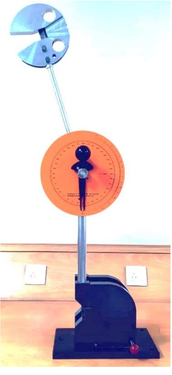 Charpy impact testing machine used for impact testing of