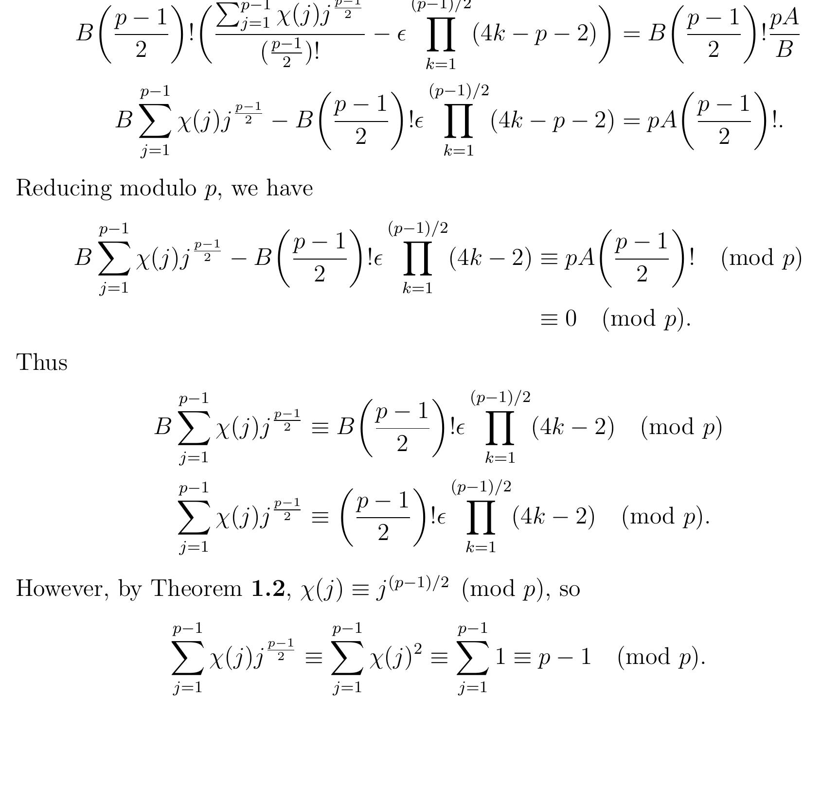 Figure 4 - from On the Value of the Quadratic Gauss Sum