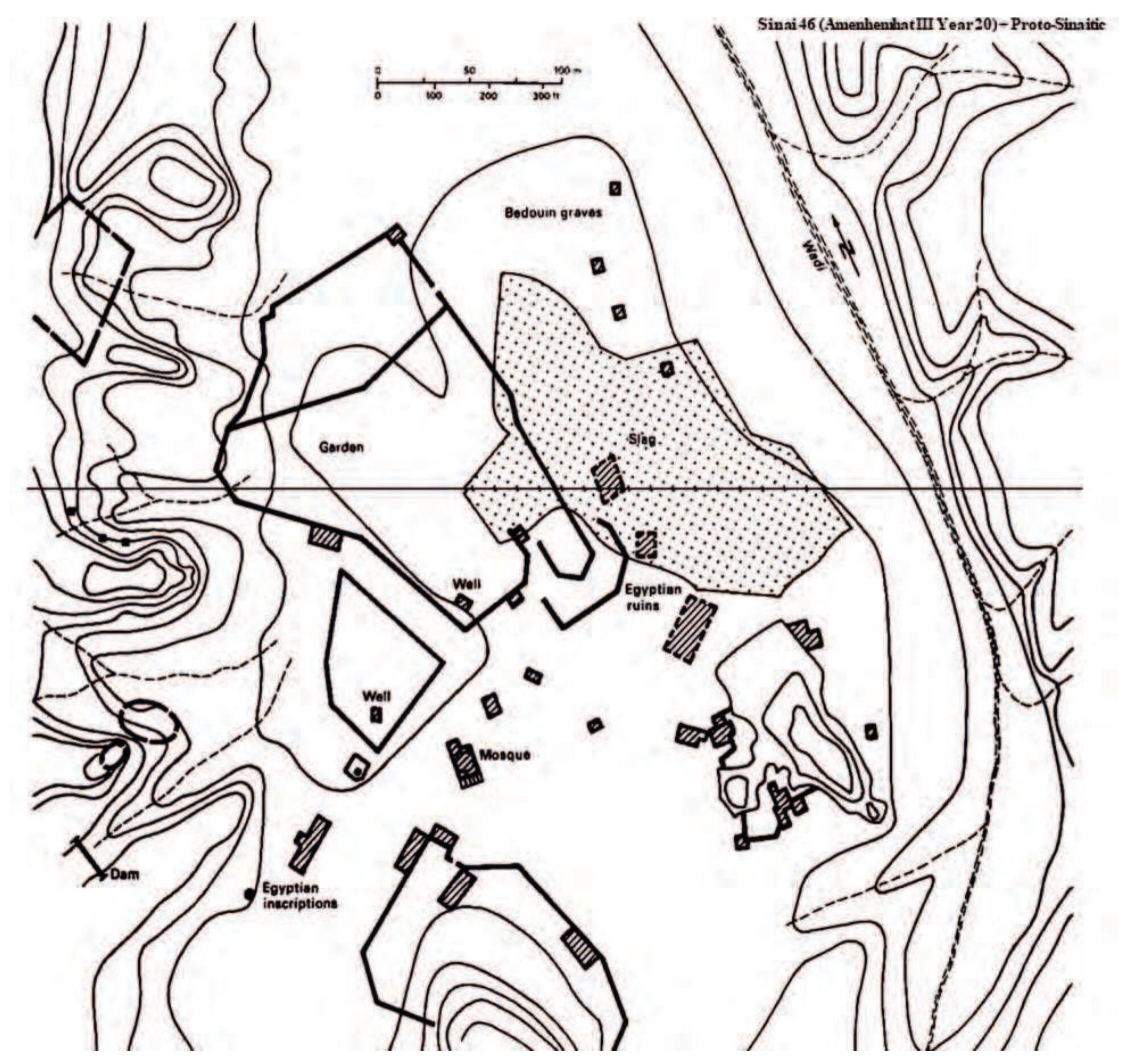 Map of bir nasb, after rothenberg 1979, 165. the