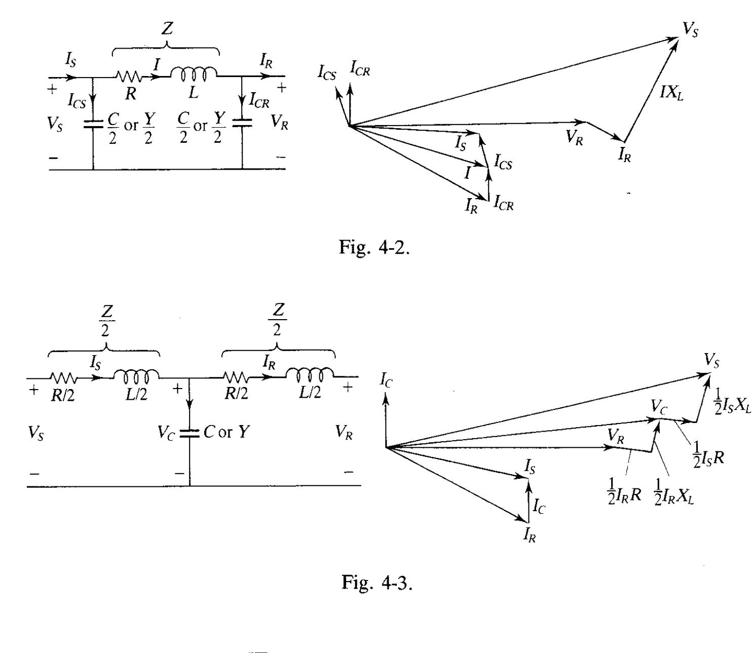 In a medium-length transmission line the shunt effect due to