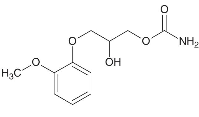 Figure 1 - from Solubility of methocarbamol in some