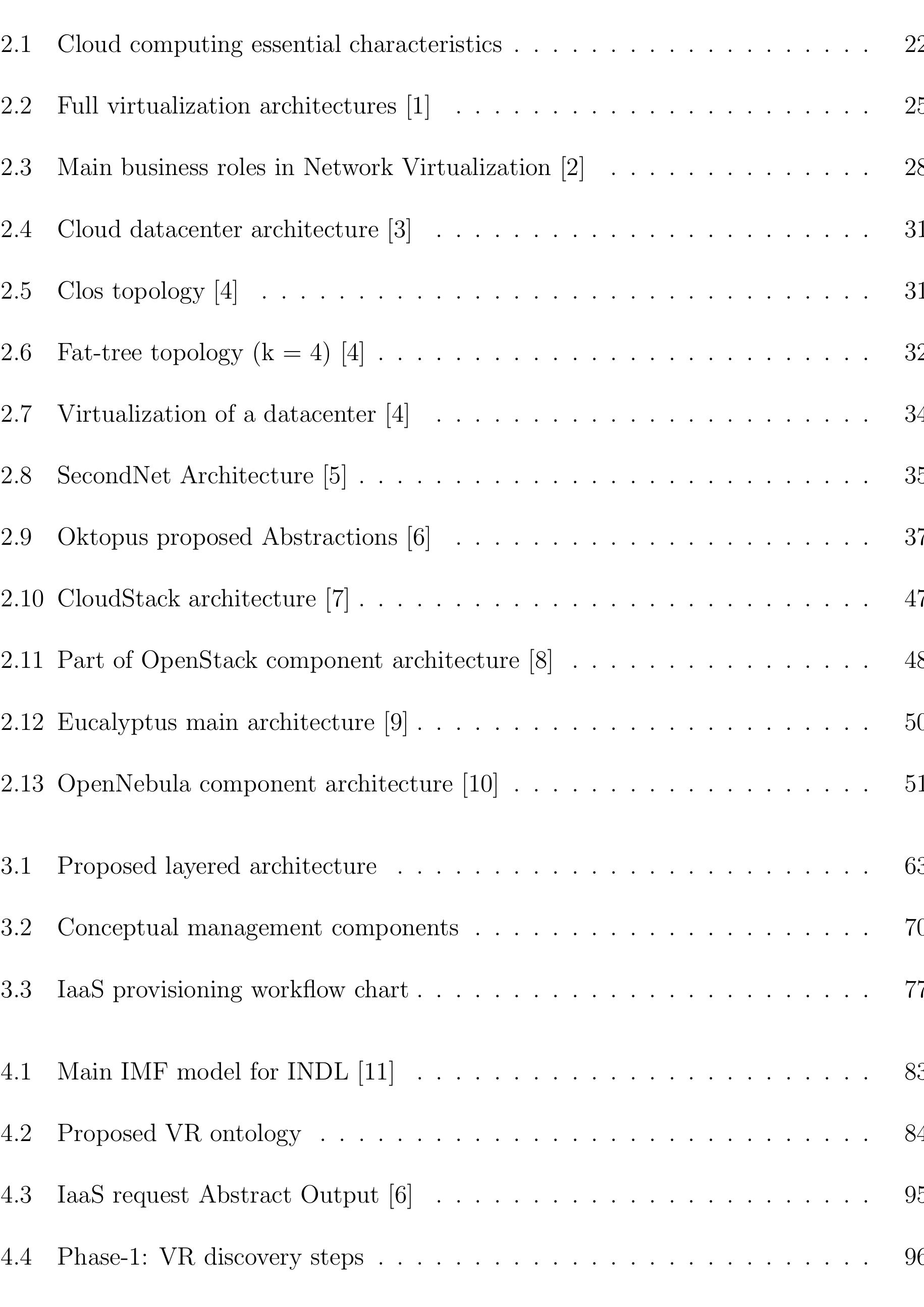 Table 7 A Resource Management Framework For Iaas In Cloud