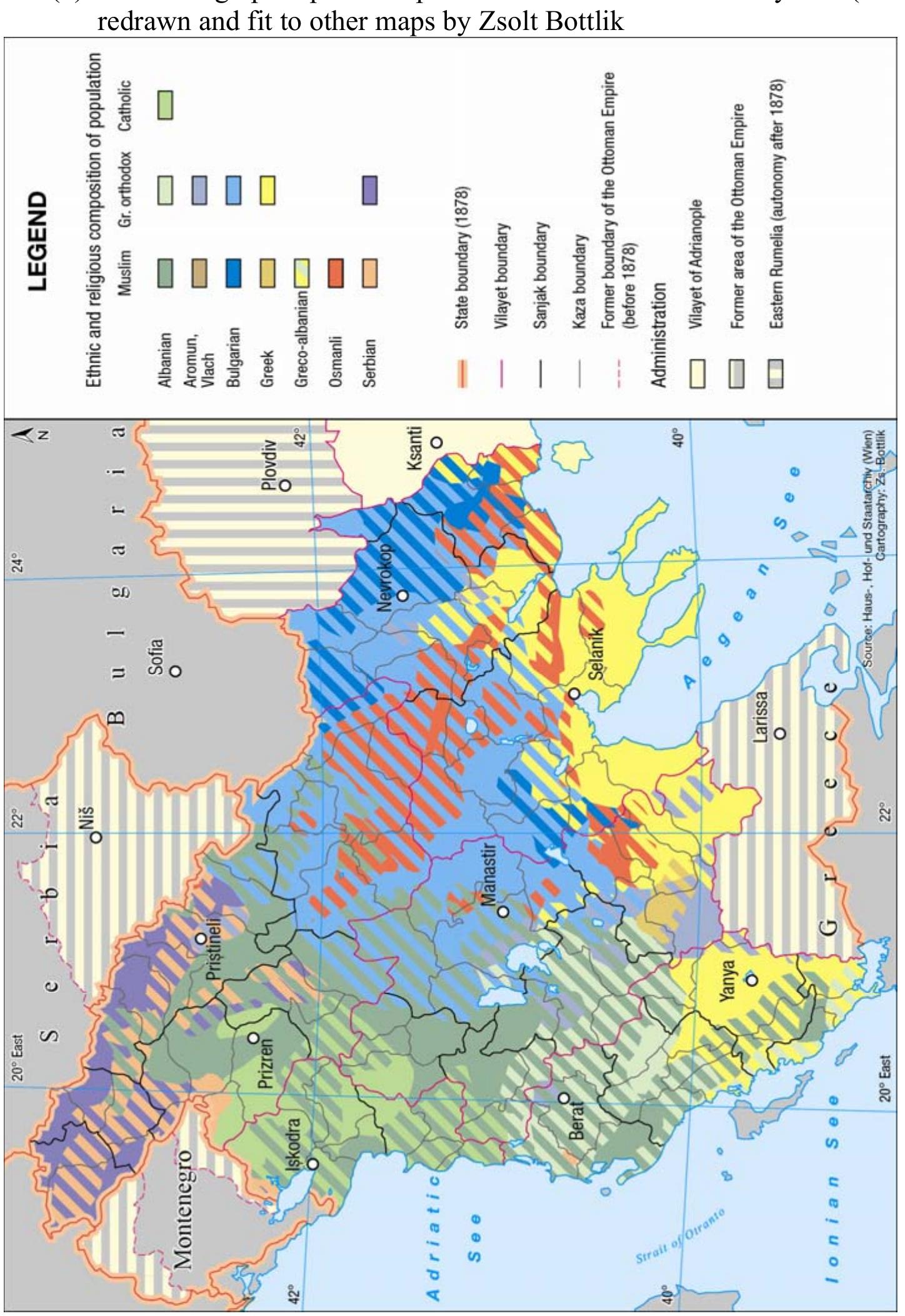 Figure 2 - Ethnic maps as instruments of nation-building on