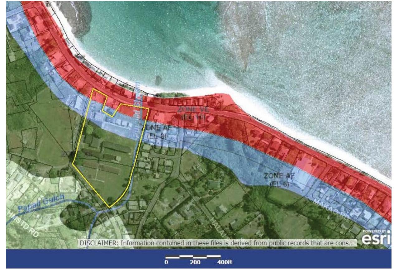 -10: flood hazard assessment map. source: state of hawai‘i,