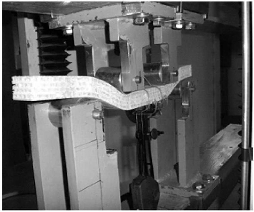 Static four-point bending test