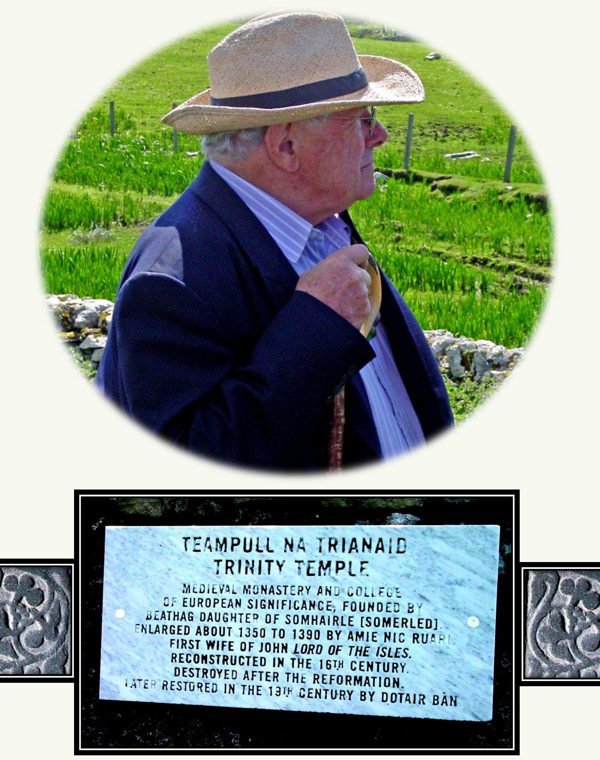 The building was rebuilt around 1350 by amie macruari, whose