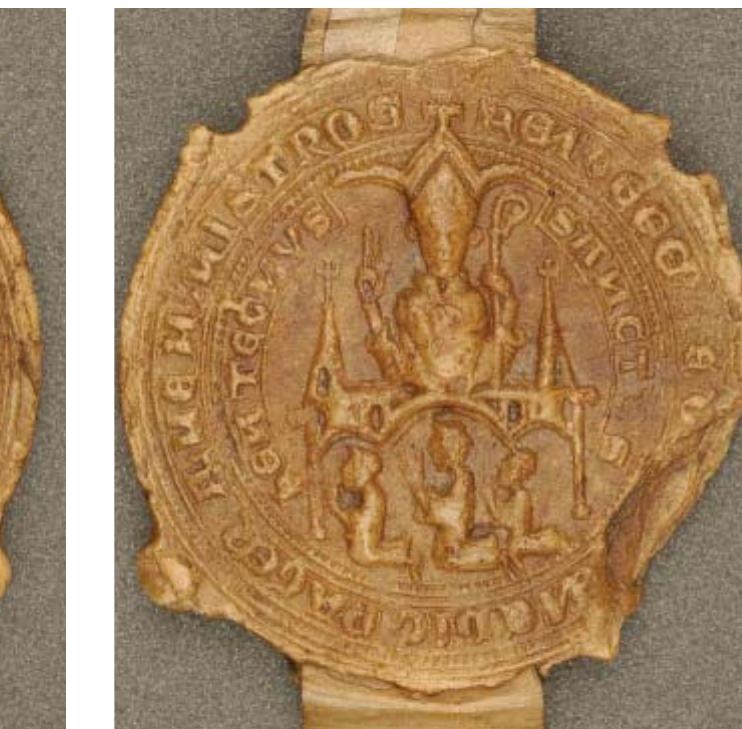 Figure 28 - Seals and status in medieval English towns: a