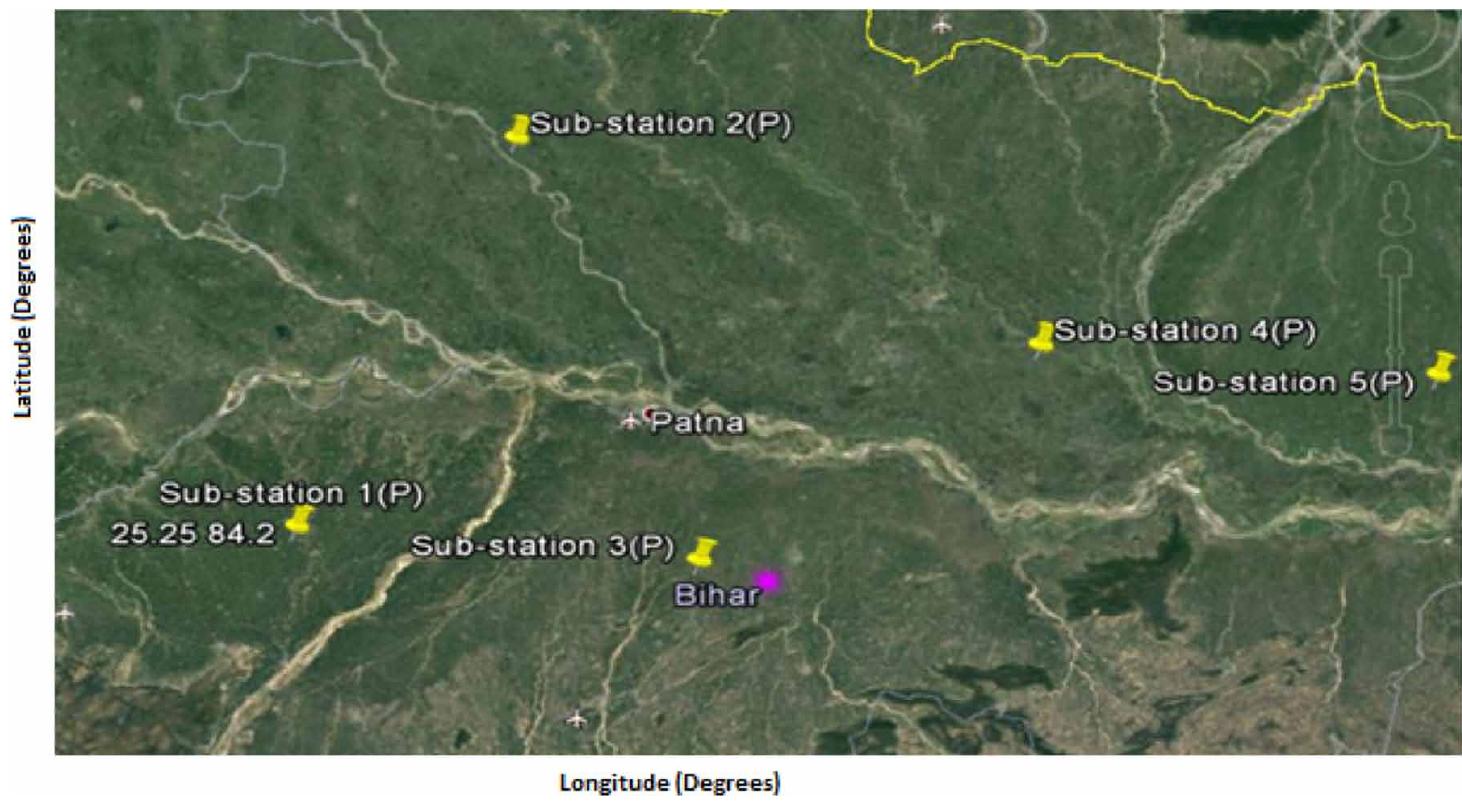 3. load flow analysis on the power distribution system