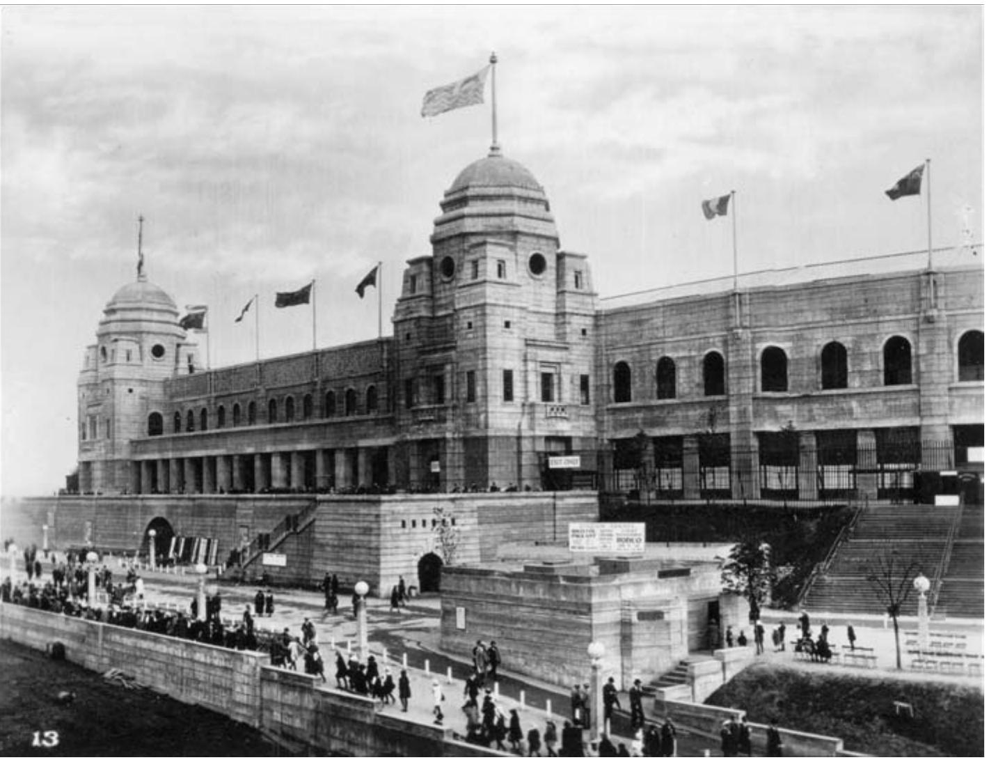 1 the empire stadium in wembley in 1924, with the renowned