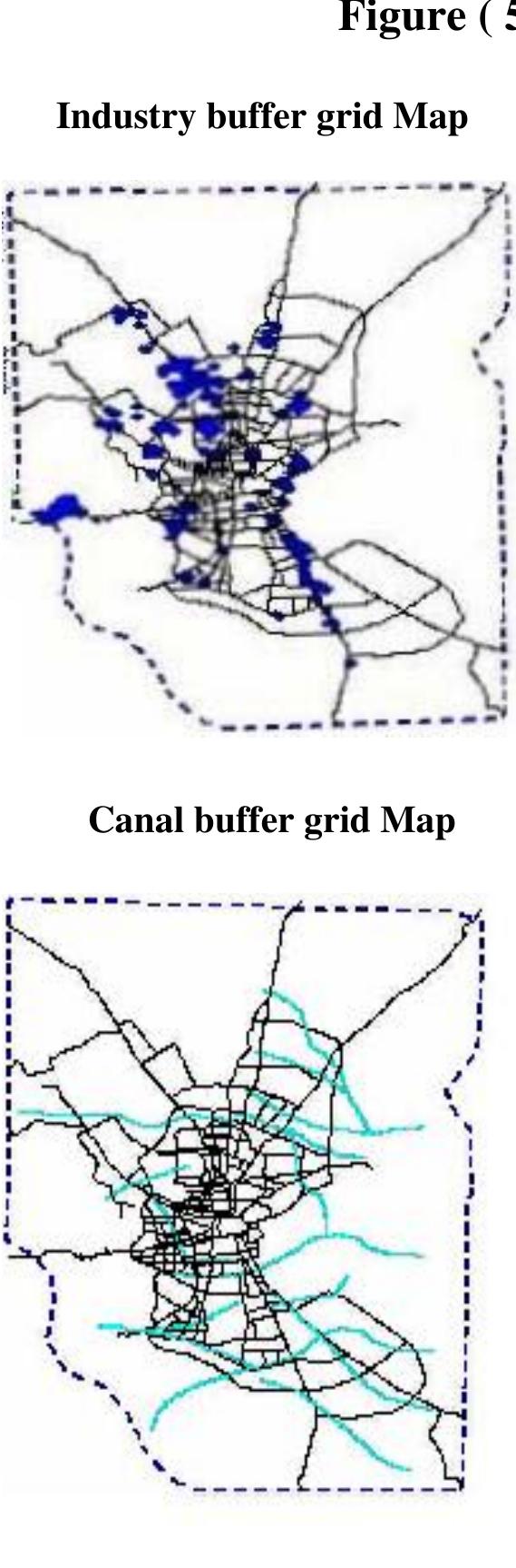 Wastewater station buffering map