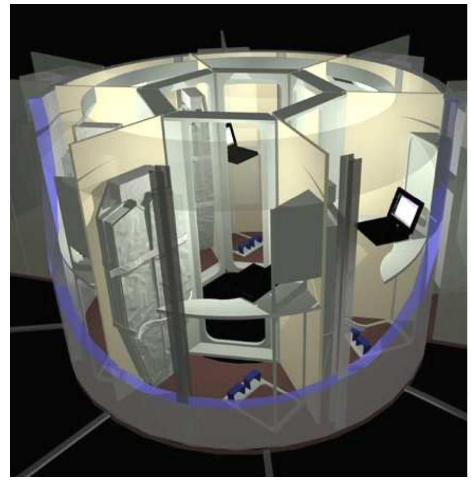 Figure 4 - from Lessons from TransHAB: An Architect's