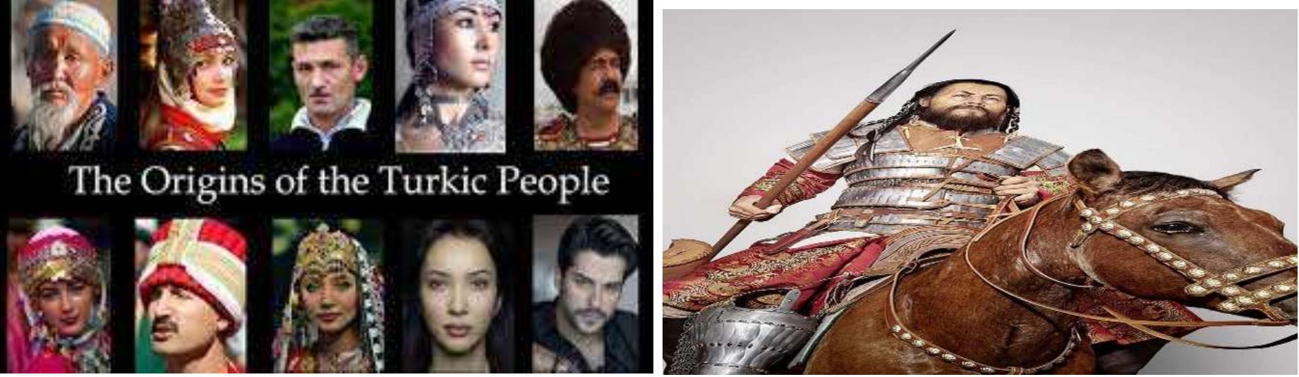 - recreation of white huns of the gupta period again when