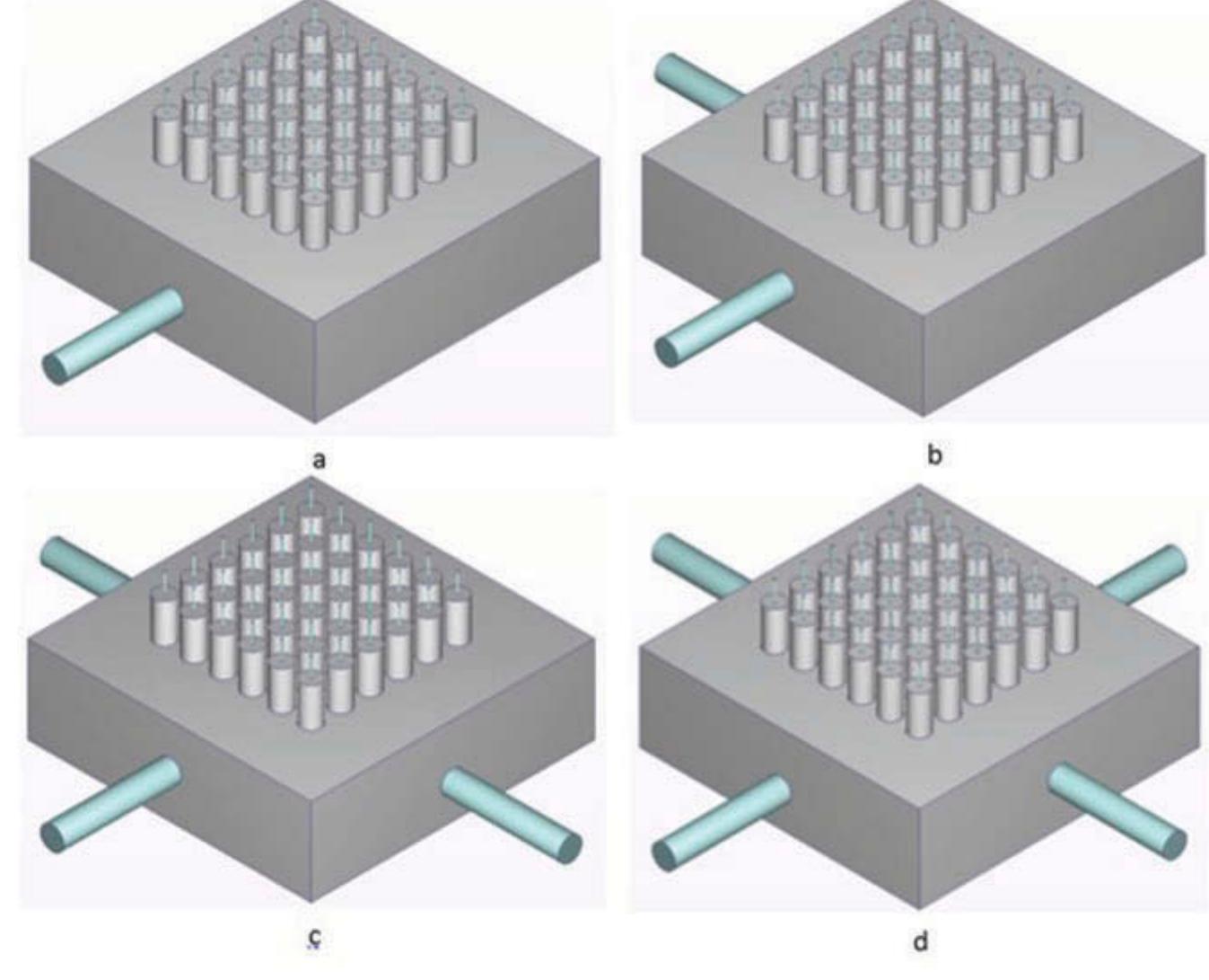 Figure 7 - Optimization of vacuum manifold design for