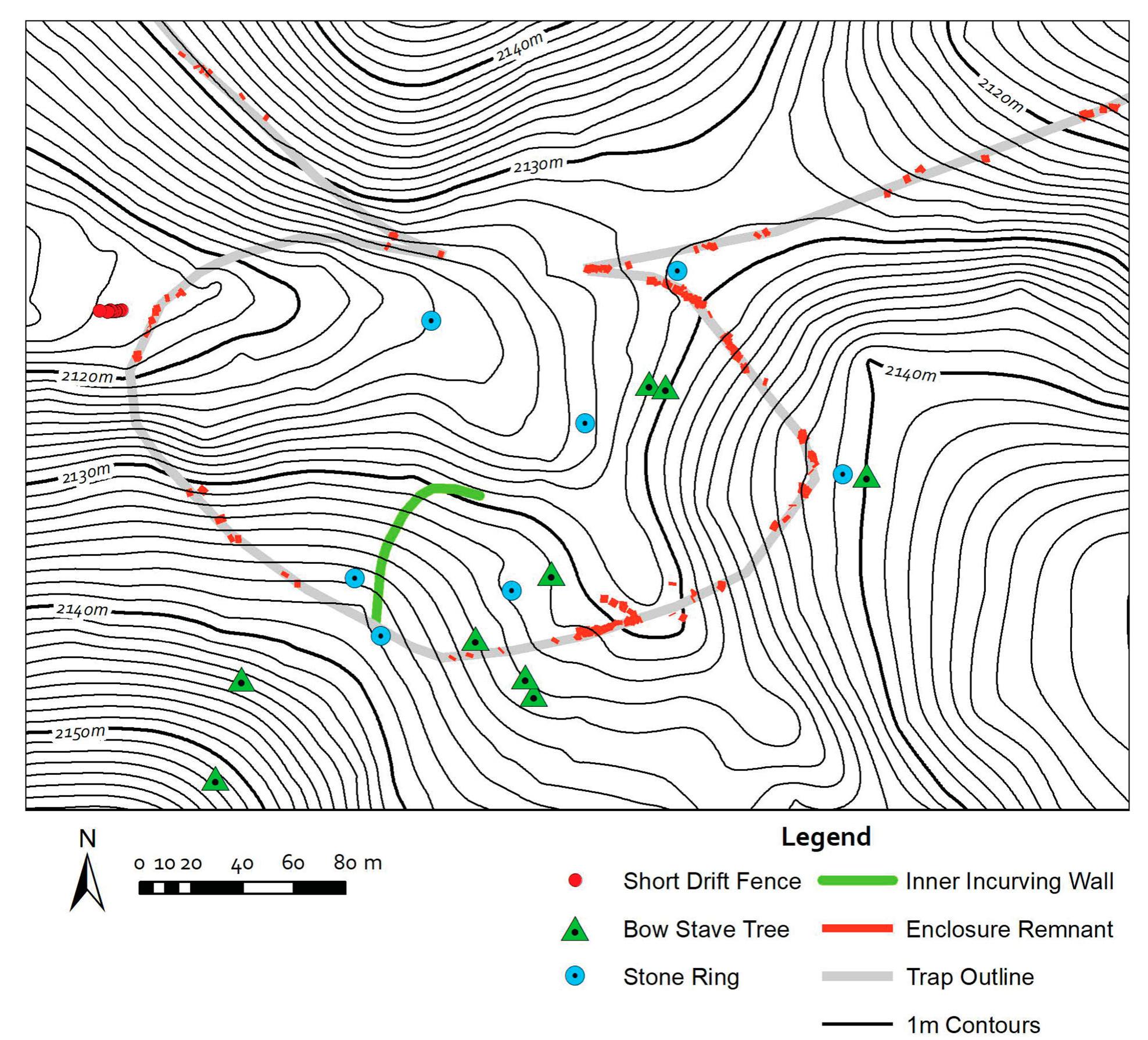 Figure 7 - from Aboriginal Timber-Built Deer Corral-Traps in