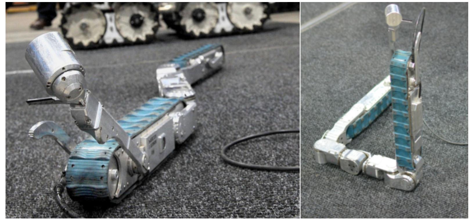 Snake-inspired robot developed by raytheon sarco for
