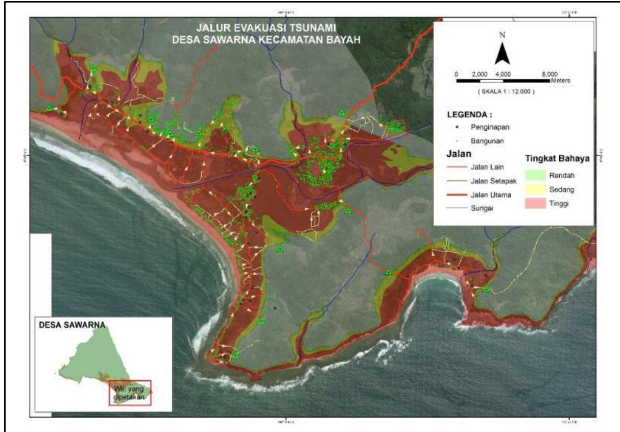 Figure 16 - from Evacuation Route Mapping Based on Tsunami