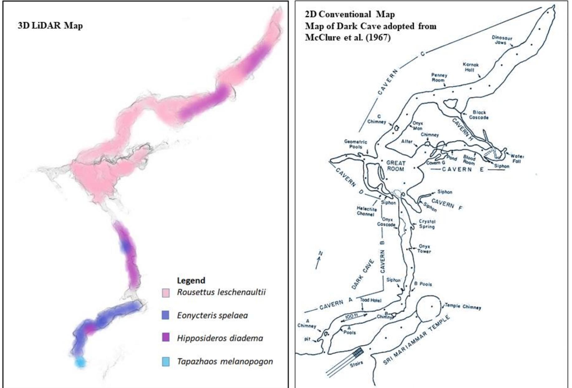 The map of the dark cave, the only recorded map among the 20