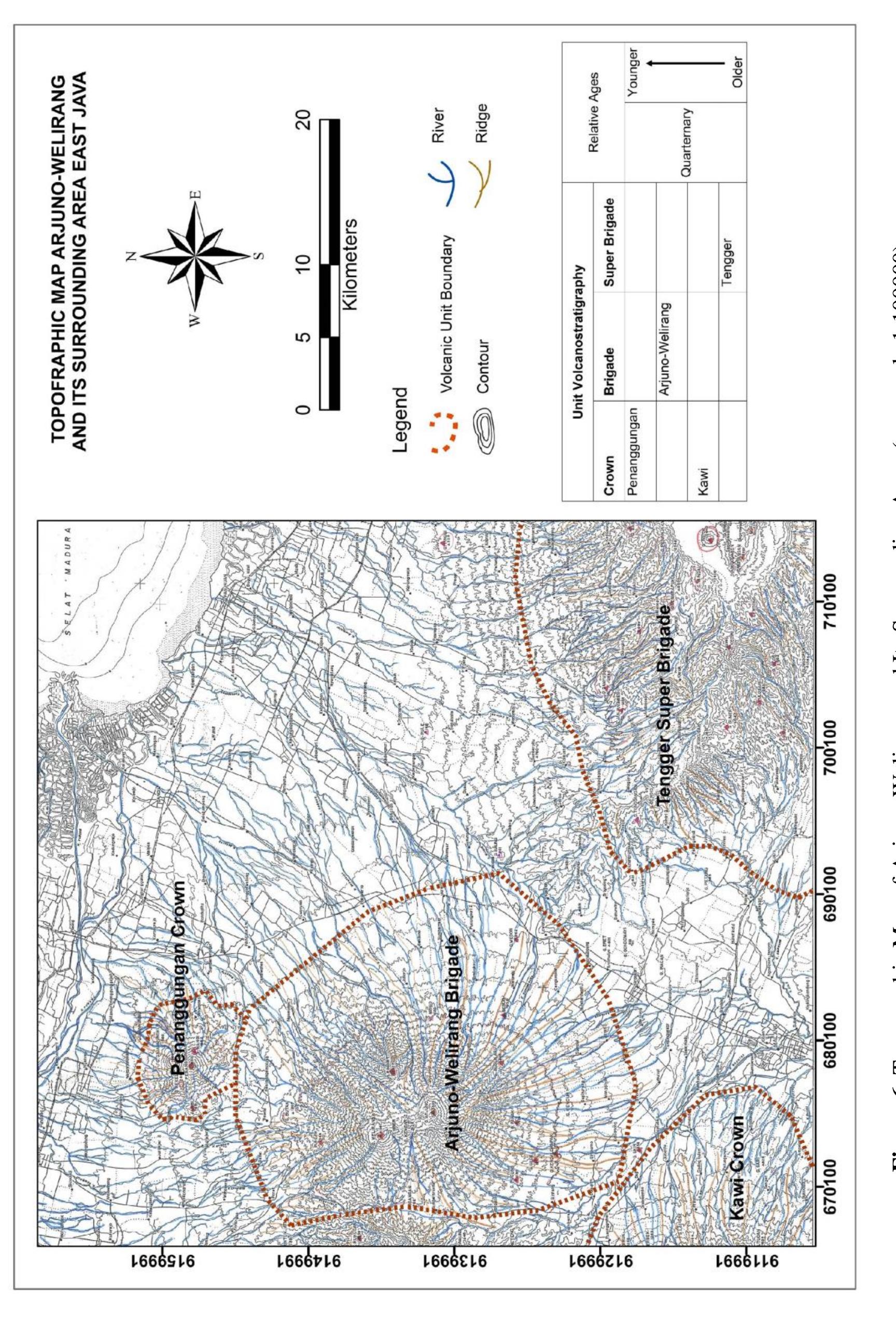 Figure 6 - Topographic map analysis to determine