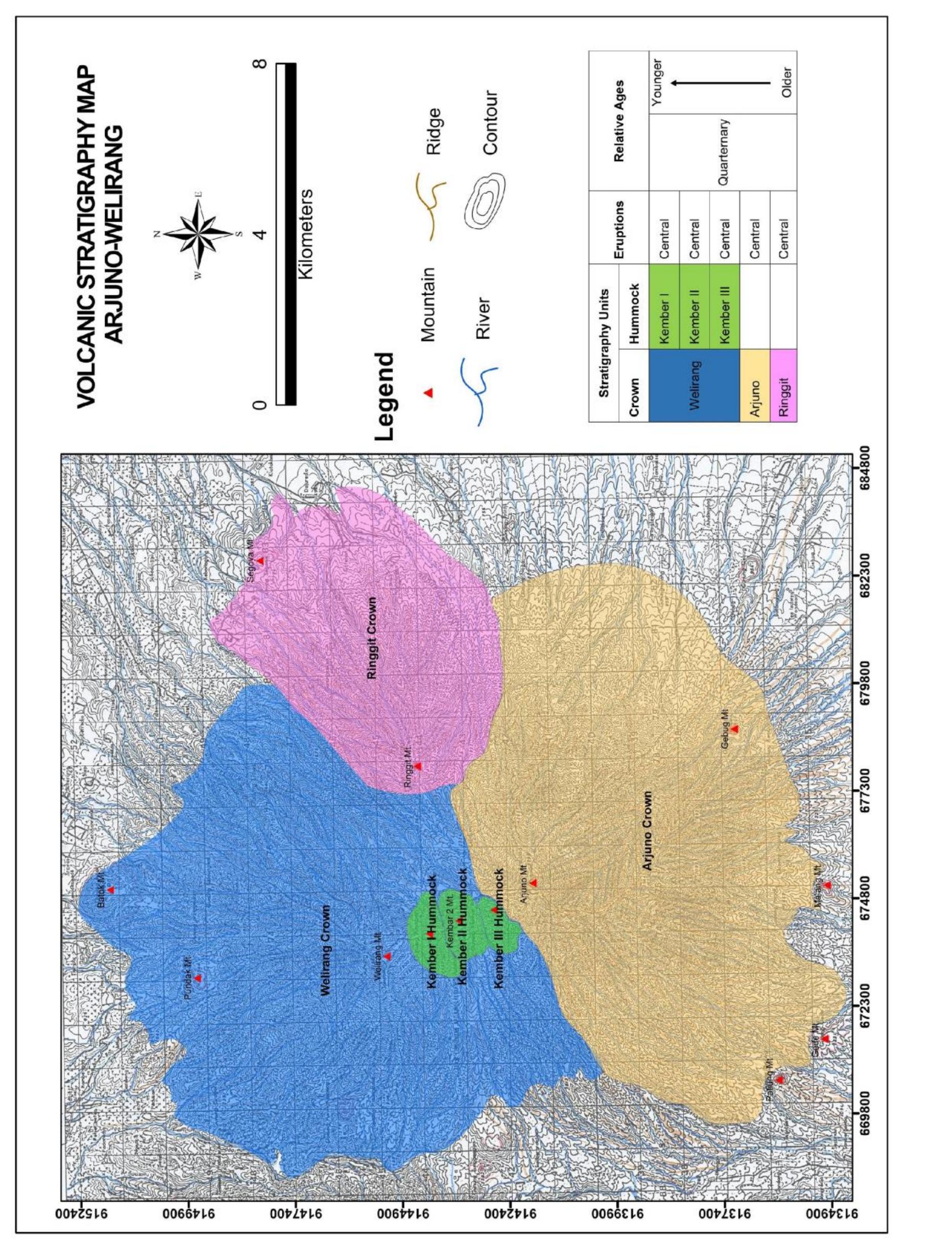 Figure 7 - Topographic map analysis to determine