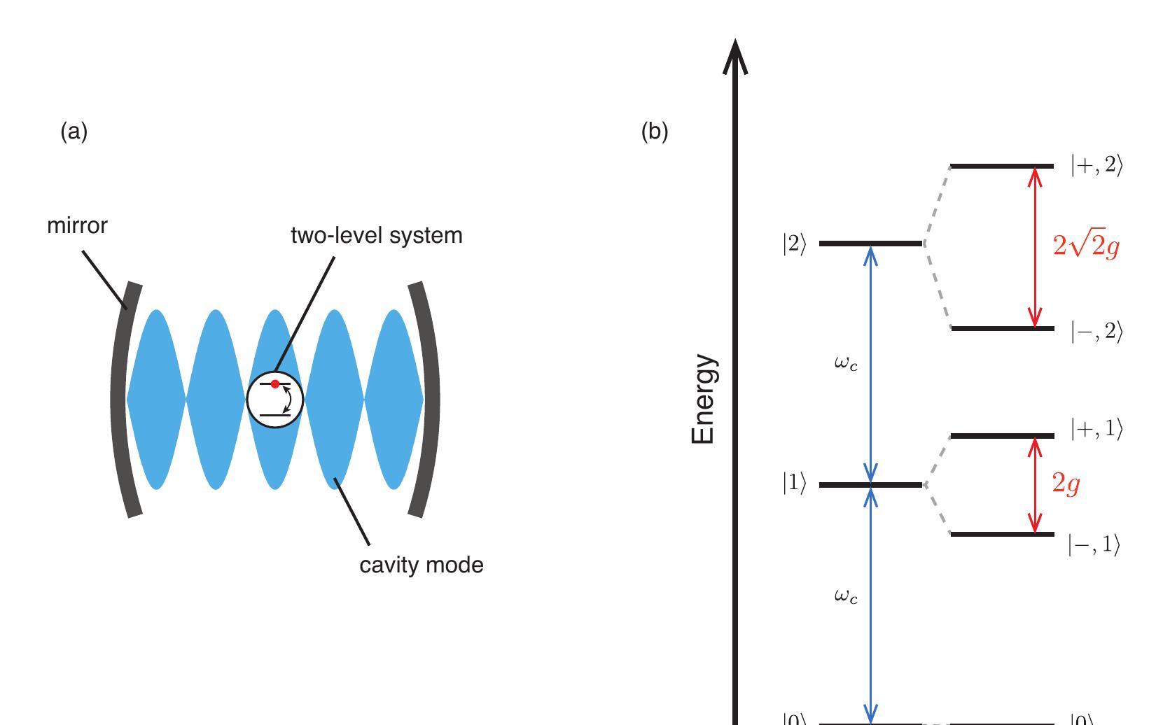 1.4. cavity quantum electrodynamics figure 1.11: (a)